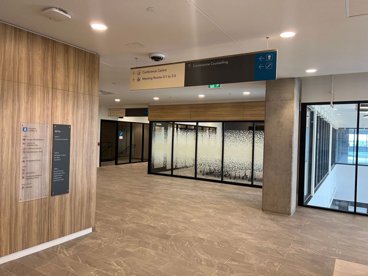 Comprehensive Interior Signage for Covenant Health Wellness Centre ...